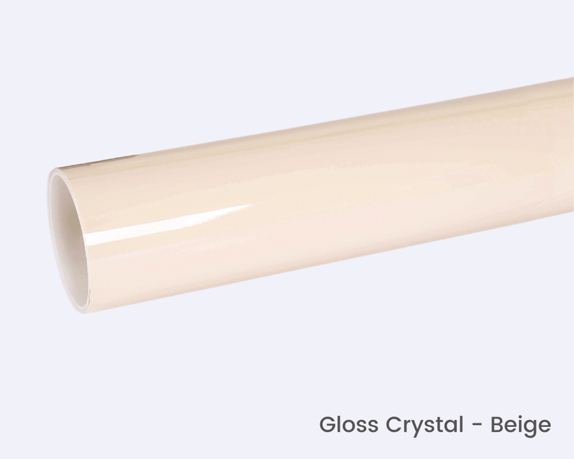 Beige Gloss Crystal Vinyl Wrap | Carlawrap – carlawrap